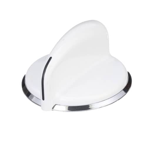 GE Dryer Control Knob and Clip - White DBSR463EG6WW