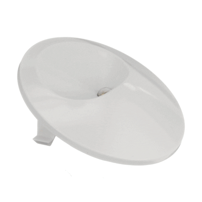 GE Refrigerator Led Light Cover Assembly (White) GFE28GYNGFS